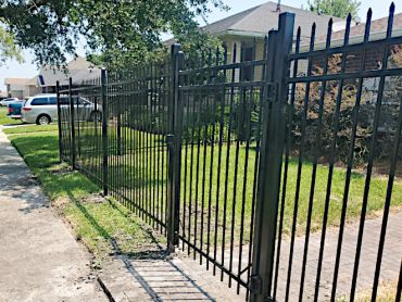6-Foot-High Classis Style Gate with Spear Tops in New Orleans. – New ...